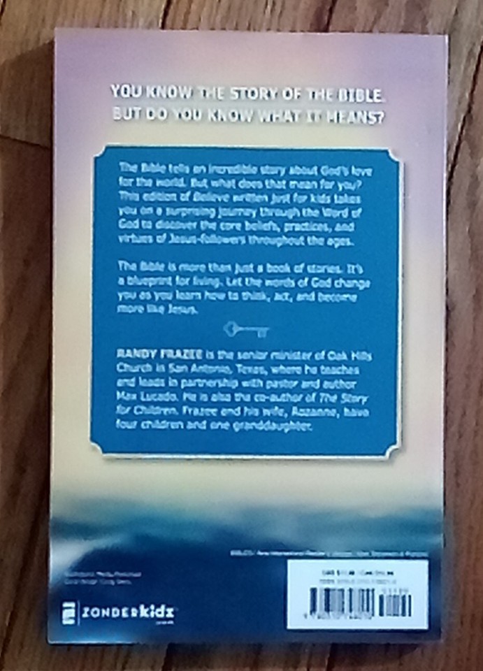 Believe Kids' Edition, Paperback: Think, Act, Be Like Jesus by Randy ...