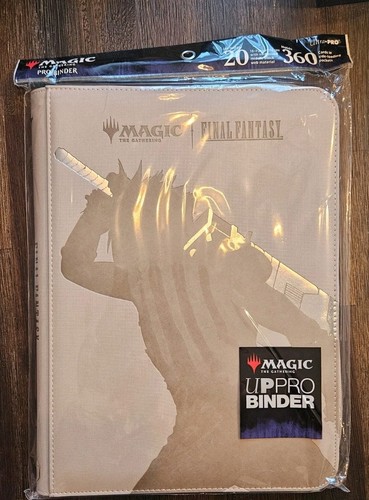 Magic the Gathering Final Fantasy Cloud Ultra Pro 9-Pocket Premium PRO ...