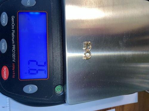 14k solid gold necklace sizer 2.6 grms | eBay