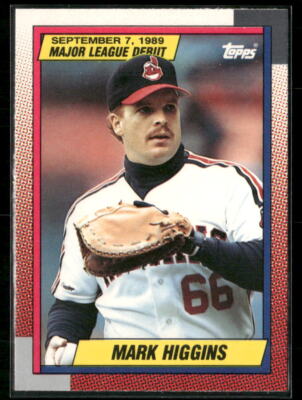 1990 Topps Major League Debut 1989 #58 Mark Higgins | eBay