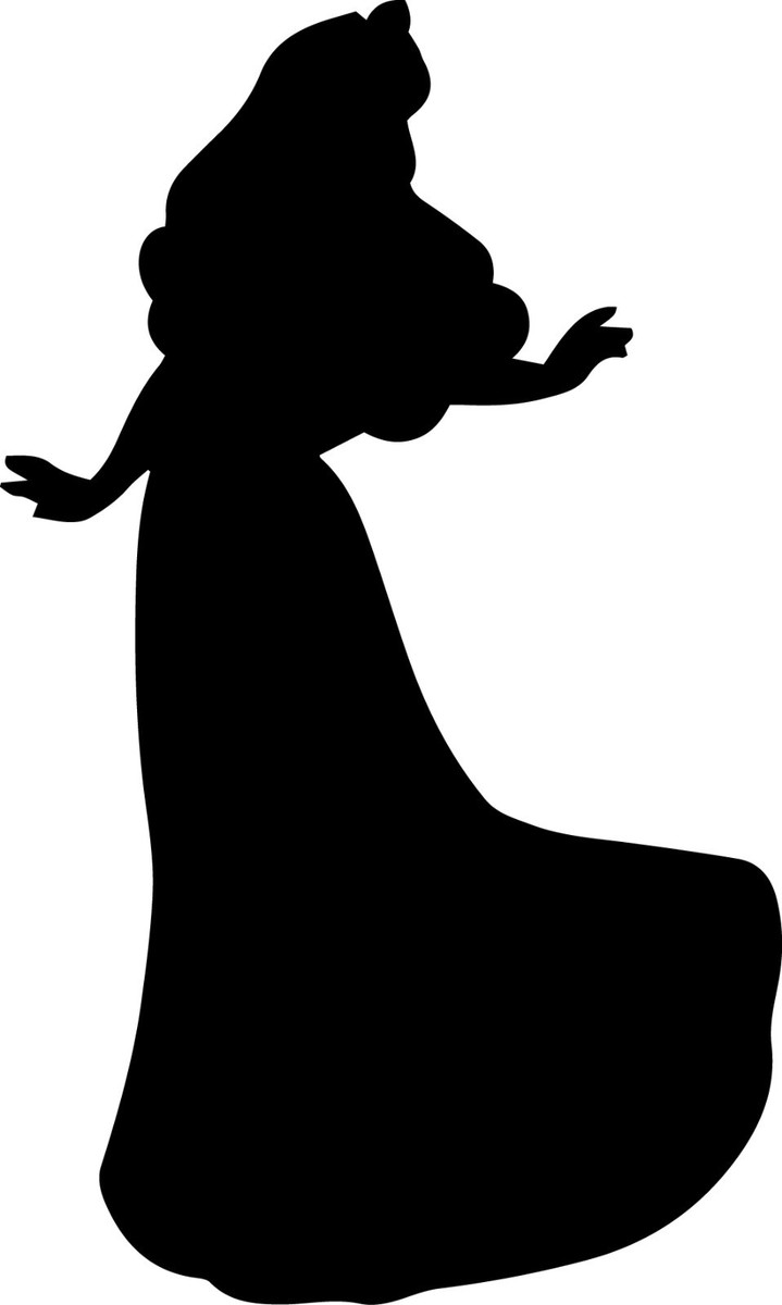 Disney Princess Silhouette Snow White