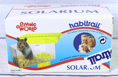 Habitrail Living World Hamster Solarium - New Old Stock | eBay