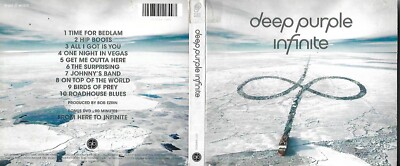 CD 10 TITRES + DVD DIGIPACK DEEP PURPLE INFINITE EDIT. LIMITEE 2017 | eBay