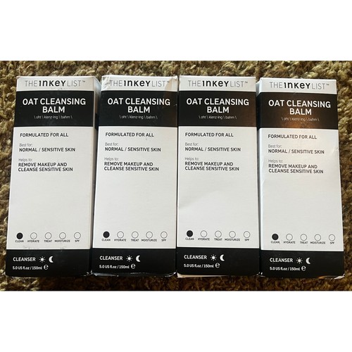The INKEY List Oat Cleansing Balm Makeup Remover Sensitive Skin 5.0 oz ...