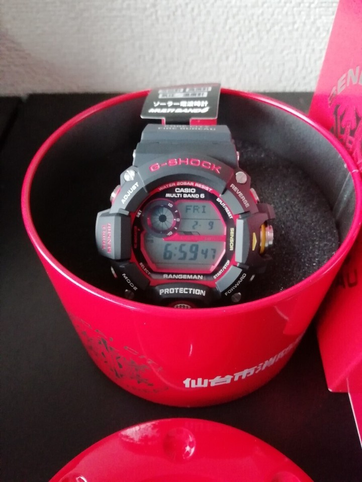 G SHOCK RANGEMAN Emergency Fire Rescue Team 25 Years Limited Edition GW ...