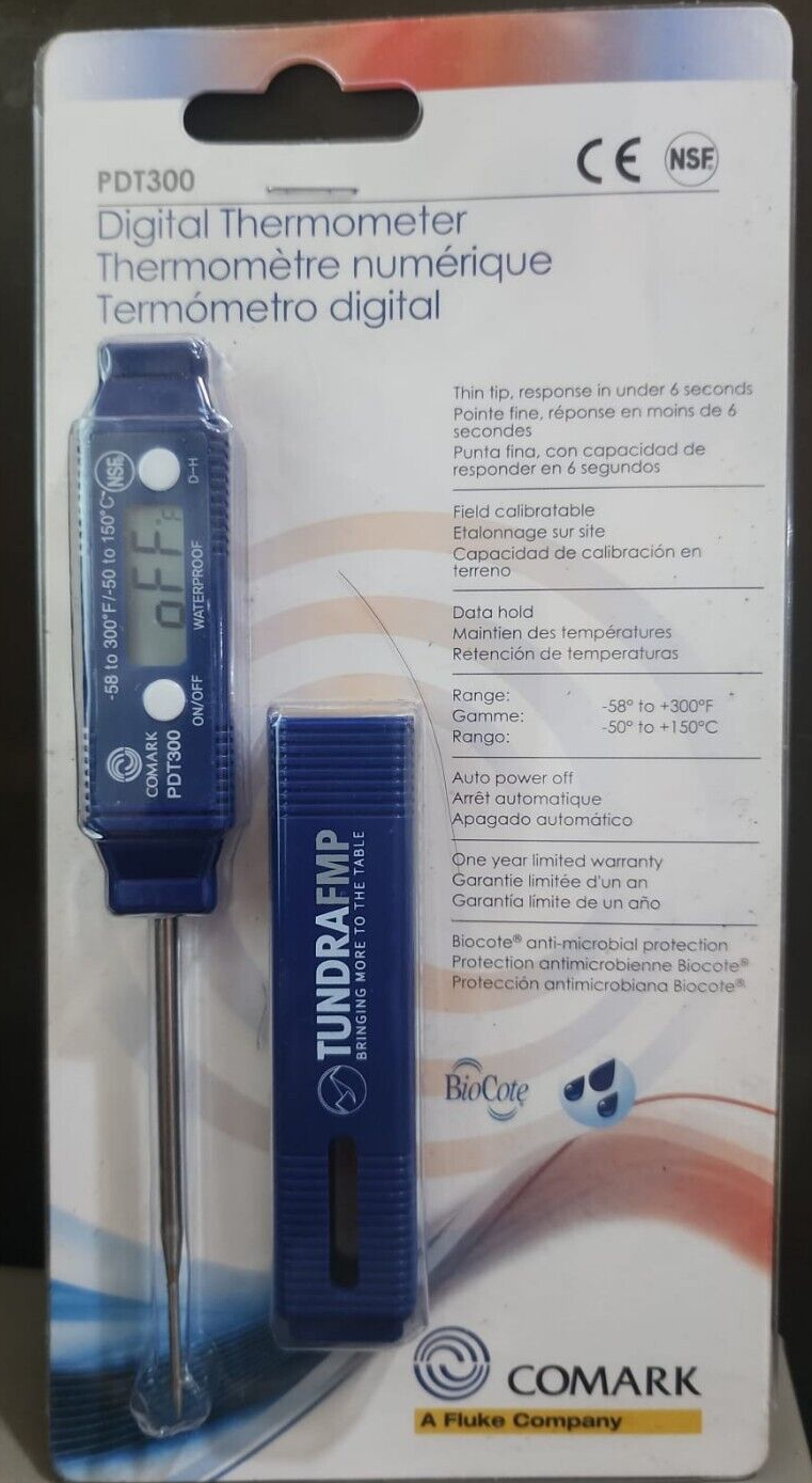 Comark PDT300 Waterproof Pocket Digital Thermometer for sale online | eBay