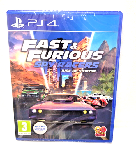 PS4 Fast & Furious Spy Racers Rise of Shif3rS Shifters PS5 Compatible ...