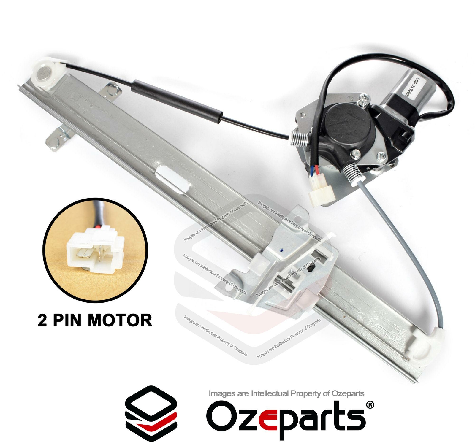 FRONT RH Right Electric Window Regulator W/ Motor For Mazda 323 Protege ...