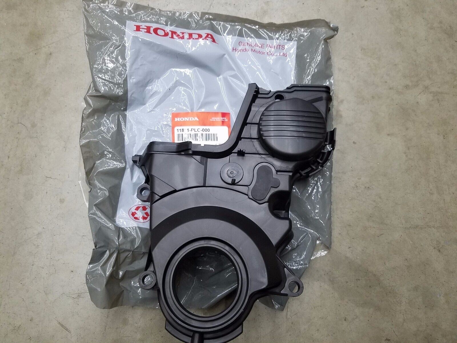 NEW GENUINE HONDA CIVIC LOWER TIMING COVER & SEAL D17 2001-2005 11811 ...