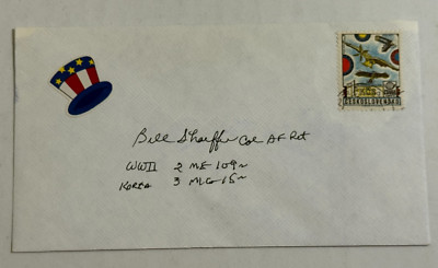 Bill Shaeffer WWII and Korea Fighter Pilot Ace Signed Autograph ...