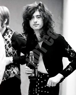 1975 Led Zeppelin Jimmy Page Concert Detroit Olympia Stadium 8x10 Photo ...