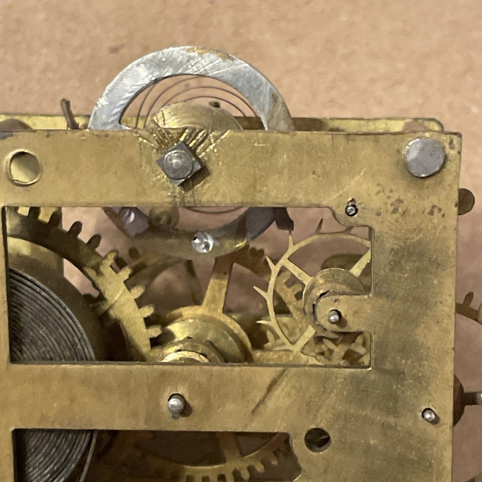 Antique Marine Lever Clock Movement From Ansonia Tucker #2 Clock | eBay