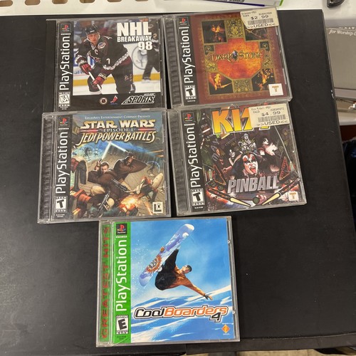 PLAYSTATION DISCS LOT OF 5 GAMES IN BOX. UNTESTED. | eBay