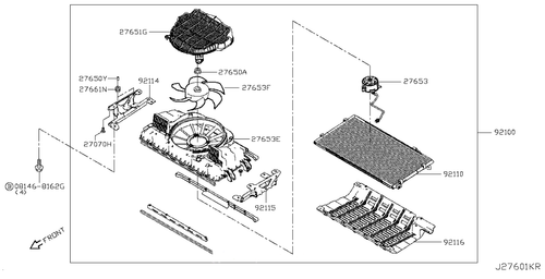 OEM ! CONDENSER LIQUID TANK FOR 2012-2017 NISSAN CARAVAN NV350 OE ...