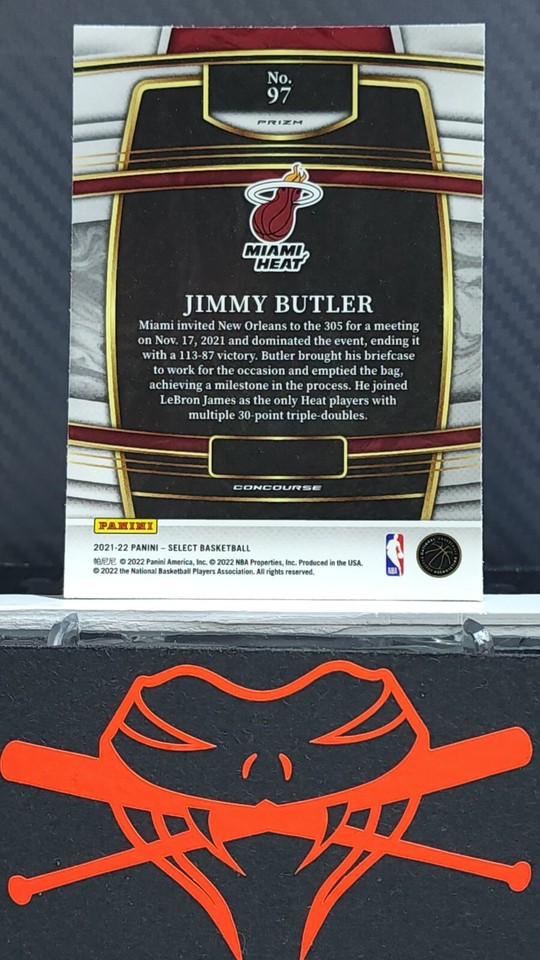 Jimmy Butler 2021-22 Select SILVER PRIZM SP #97 - Heat | eBay