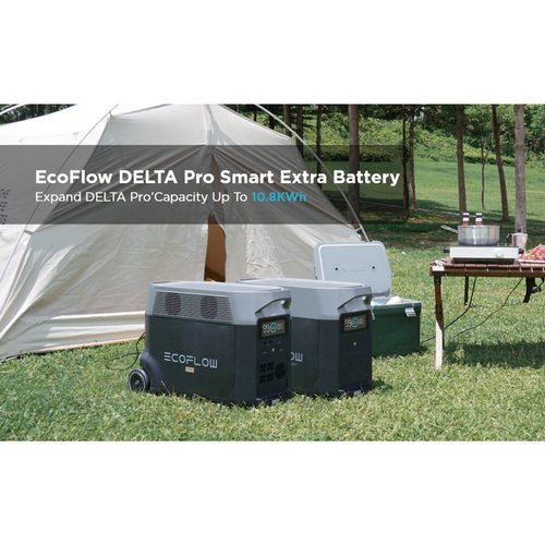 EcoFlow DELTA Pro Extra Battery, For Delta Pro Solar and Battery ...