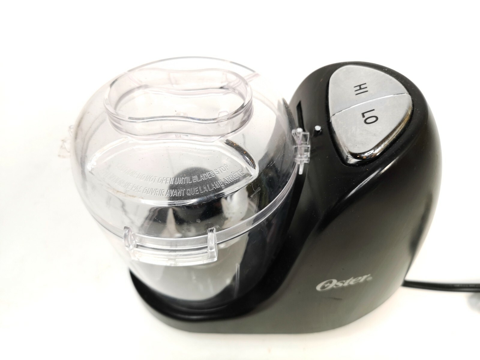 Oster 3-Cup 2 Speed Black Mini Food Processor Food chopper FPSTMC3321 ...