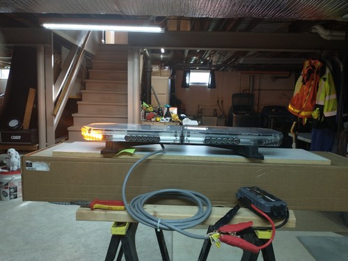 Code 3 LED x 2100 Lightbar - 36 inch - Amber | eBay