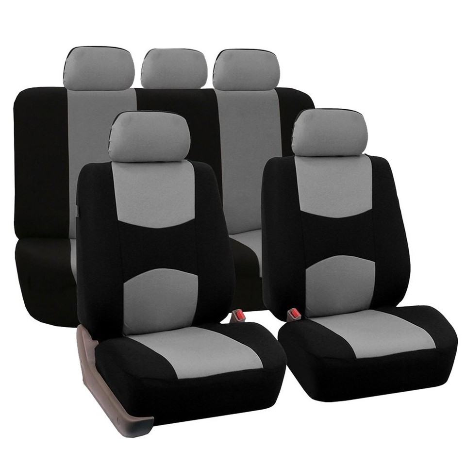 2 Pcs Car Seat Covers Non-Slip Auto Seat Protector Universal Fit ...