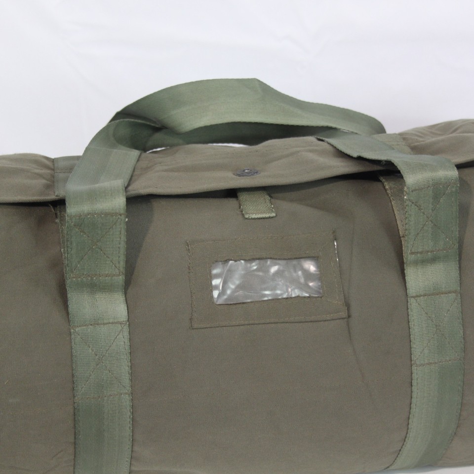 Croatian Army Duffle Bag Holdall Gym Bag Soft Fabric Olive Genuine ...