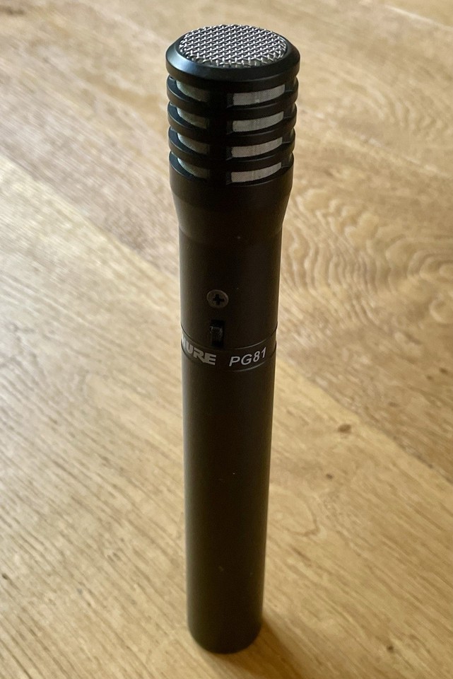 Shure PG81 Condenser Microphone | eBay UK