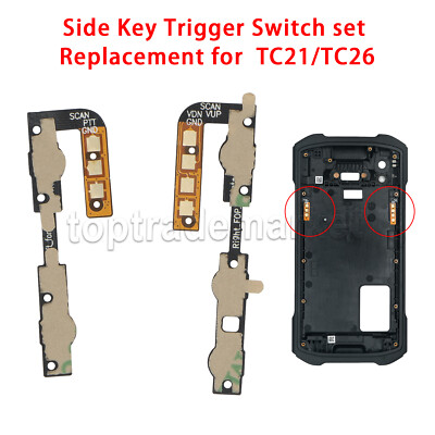 USA 5X Side Keypads Trigger Switch Set(L+R) for Zebra TC21 TC210K TC26 ...