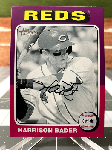HARRISON BADER - 2024 Topps HERITAGE - B&W - BLACK and WHITE #43 | eBay