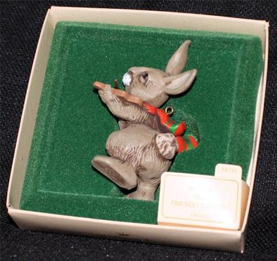 Vintage Box 1981 Hallmark FRIENDLY FIDDLER Christmas Ornament QX4342 | eBay