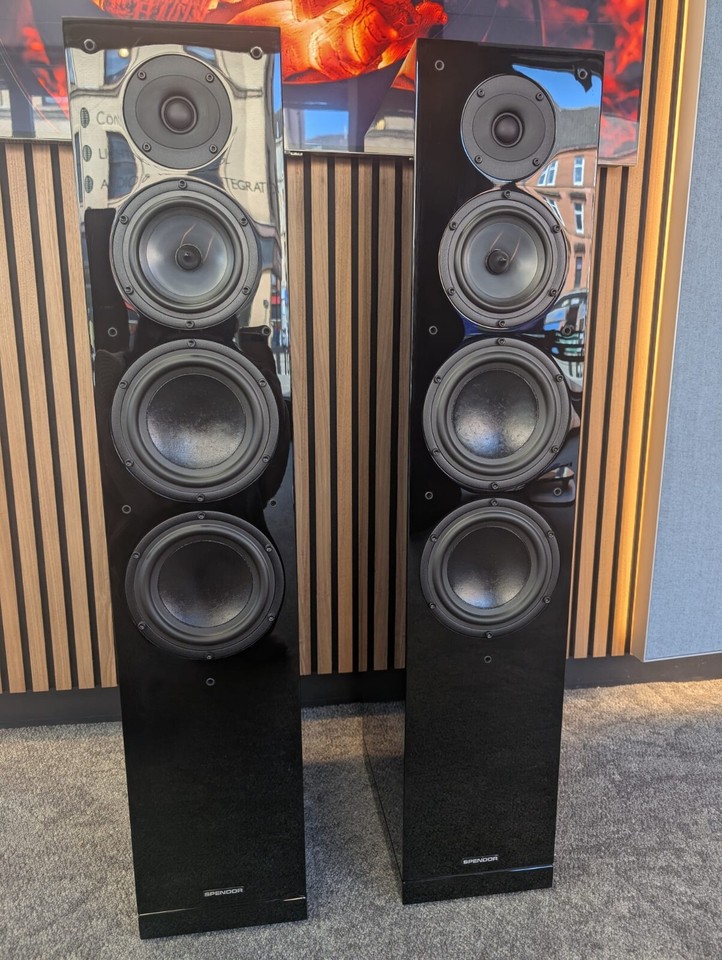 SPENDOR A9 Speakers - Piano Gloss Black (CUSTOM FINISH) | eBay UK