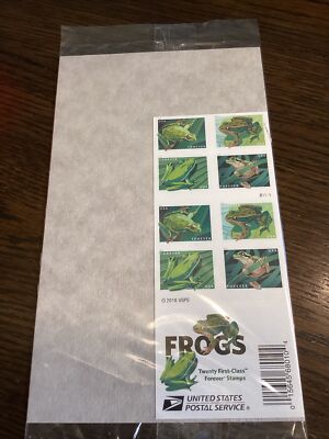 Scott#5395-98 Frogs Forever Booklet Of 20 Stamps-MNH-2019-US-(NIP) | eBay