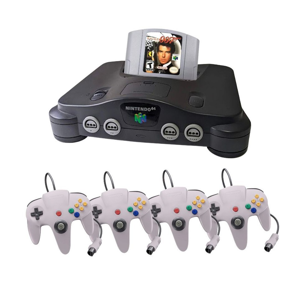 Nintendo 64 N64 Console Bundle System You Choose! 1-4 Controllers ...