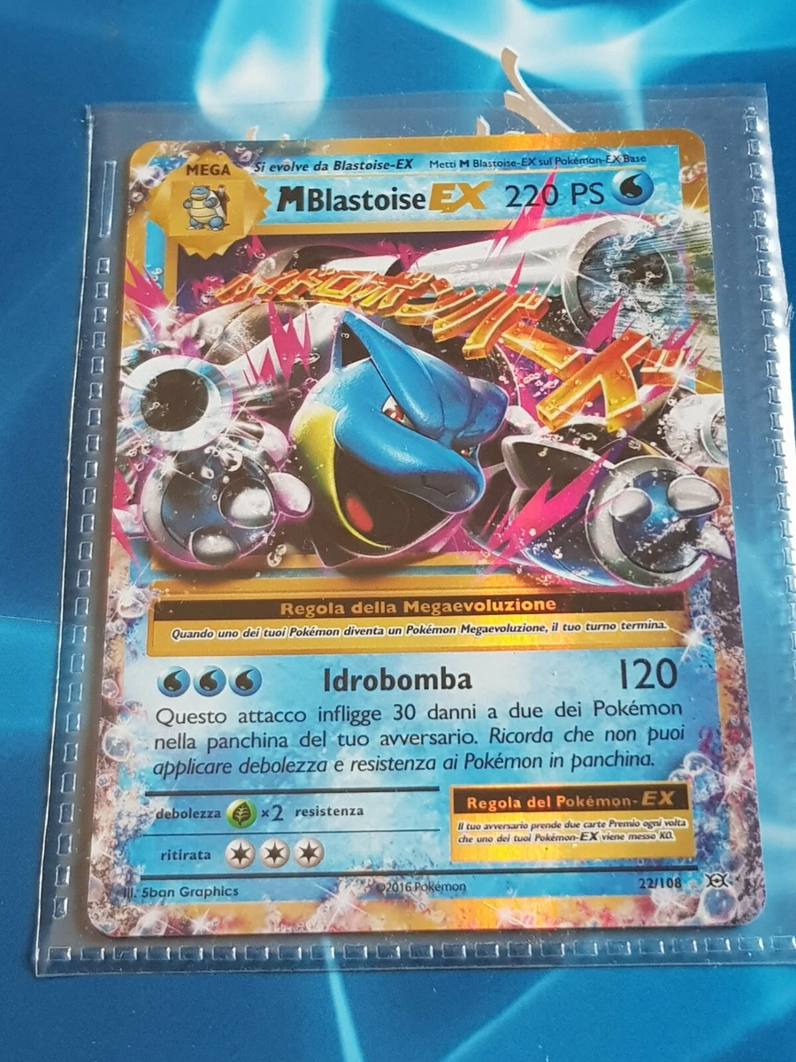 Cartes Pokemon Méga évolution Blastoise