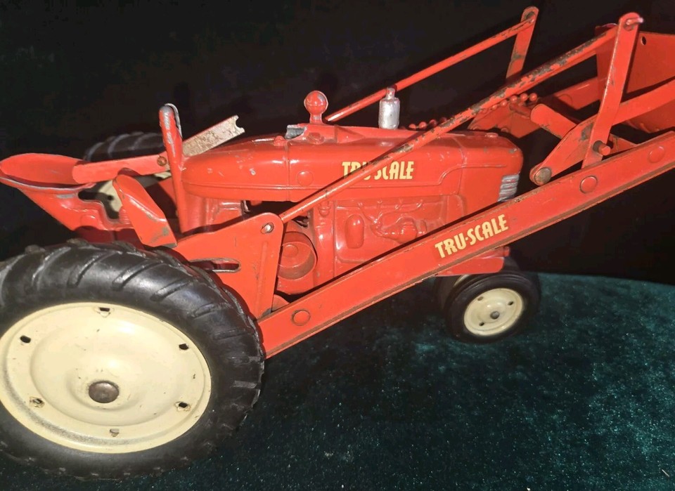 Tru Scale Tractor and Loader, Carter, 1/16 | eBay