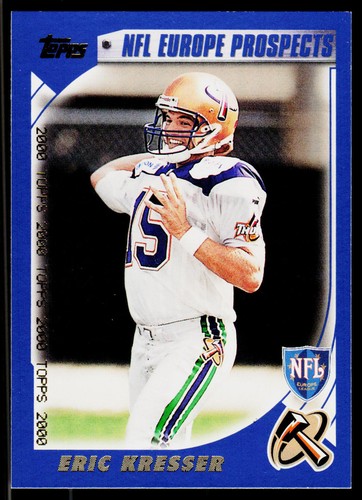 Eric Kresser, 2000 Topps, #152, Berlin Thunder, Football Card | eBay