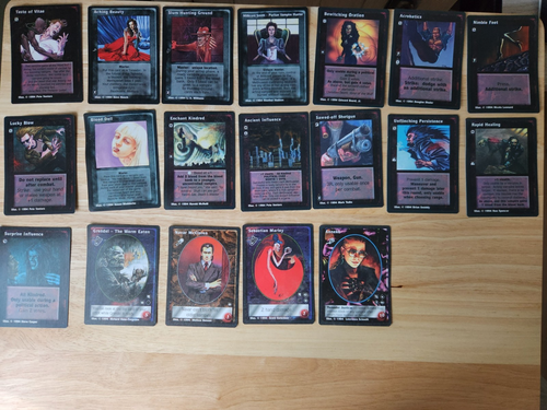 1994 Wizards of the Coast Jyhad Trading 19 card lot! - Used, Good ...