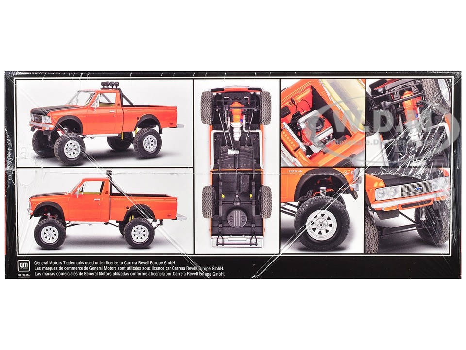 LEVEL 4 MODEL KIT CHEVROLET LUV 4X4 PICKUP HIGH ROLLER 1/24 BY REVELL ...