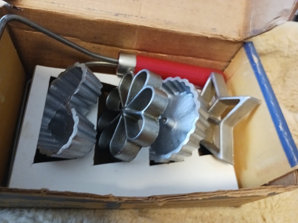 NORDIC WARE Double Rosette Timbale Iron Set Original Box Vintage NIB ...
