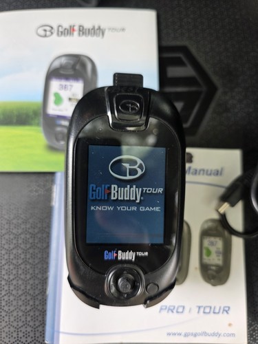 Golf buddy pro tour GPS Range Finder DSC-GB200 with Belt Clip and ...