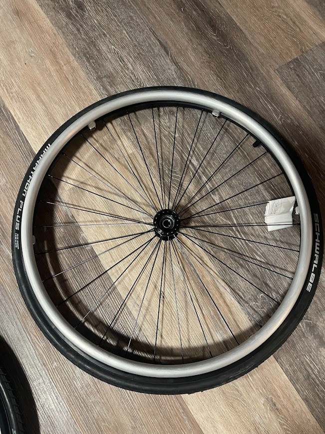 TiLite Shadow Wheelchair Wheels 24" New with Tires/Tubes | eBay