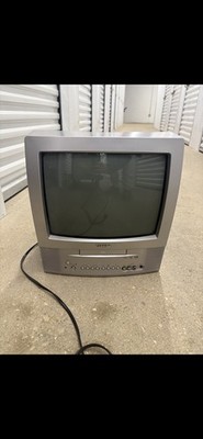 Toshiba MD13P3 13 Inch CRT TV Television DVD Retro No Remote | eBay