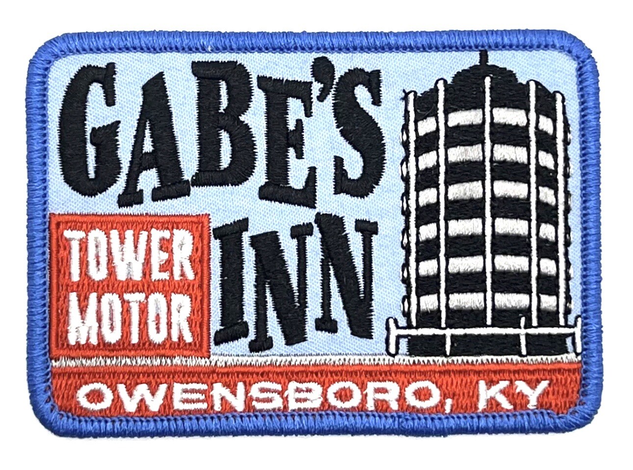 Gabe’s Tower Motor Inn Motel Hotel Vintage Style Retro Patch Owensboro ...