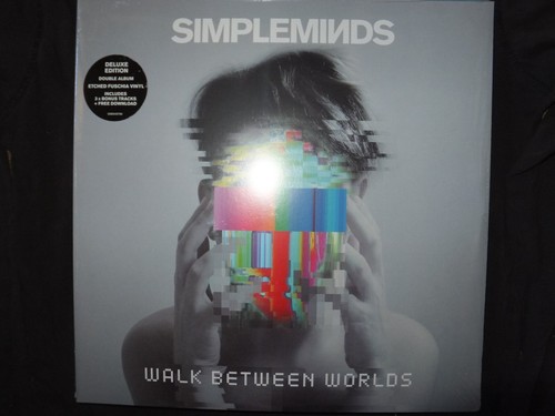 2 VINYL 33 TOURS ET SINGLE / SIMPLE MINDS WALK BETWEEN WORLDS /NEUF ...