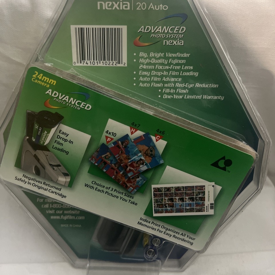 Fujifilm Nexia 20 Auto APS Point & Shoot 35 mm Film Camera 74101102222 | eBay
