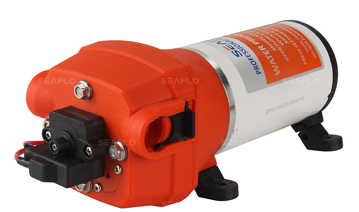 NEW 12V 40 PSI WATER PRESSURE PUMP 4 5 GPM MARINE RV Replace Flojet new-12v-40-psi-water-pressure-pump-4-5-gpm-marine-rv-replace-flojet
