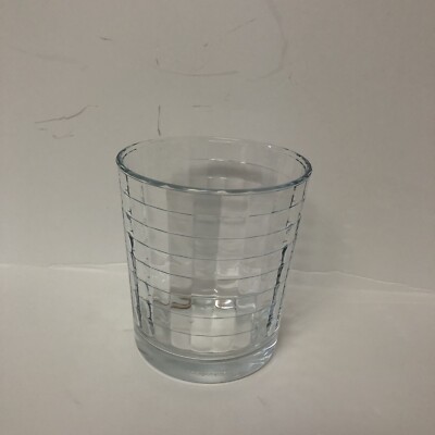 Pasabache Glass Block Optic windowpane Rocks Barware Glass 8oz. | eBay