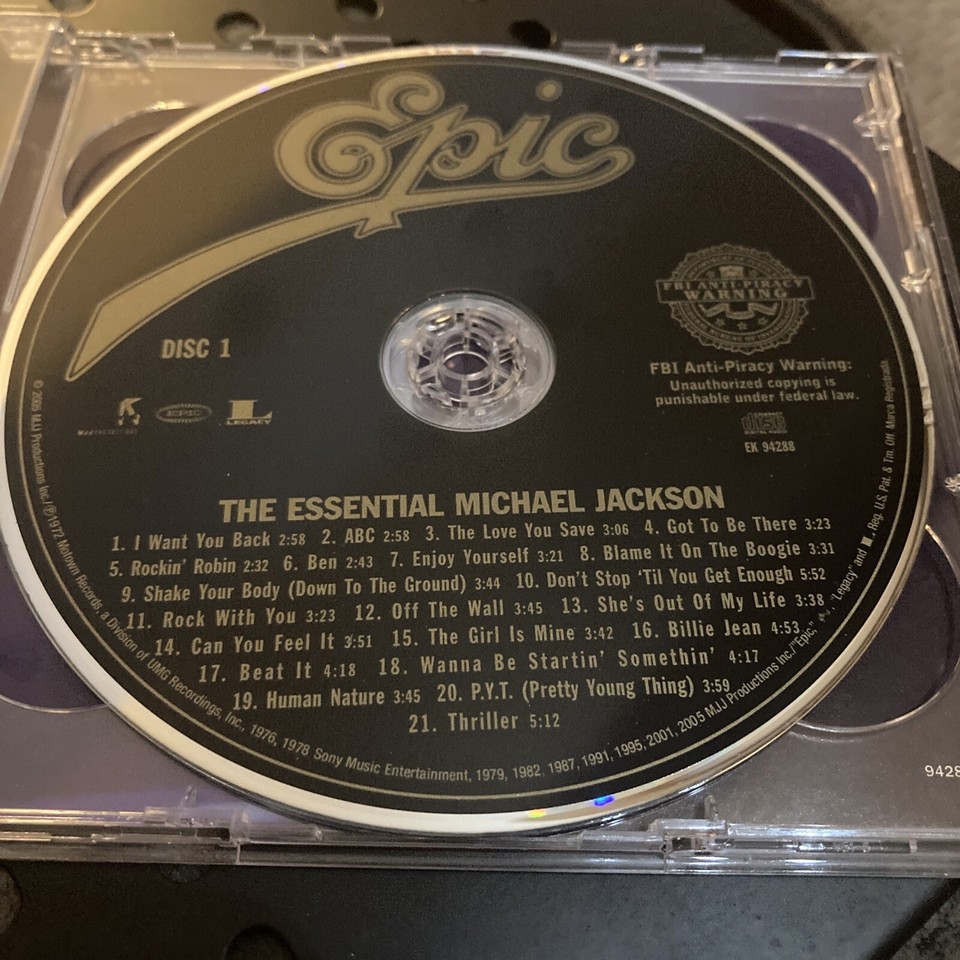 Essential Michael Jackson by Jackson, Michael (CD, 2005) 827969428726| eBay