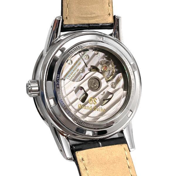 Grand Seiko The First Model SBGR305 Automatic Silver Dial Titanium Mens ...
