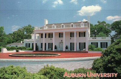 President's Home, Auburn University, Alabama, Colonial from 1938, AL ...