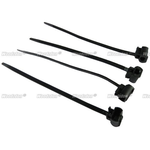50 Cable Strap Push Mount Wire Tie Nylon Clip 170mm Length For Toyota ...
