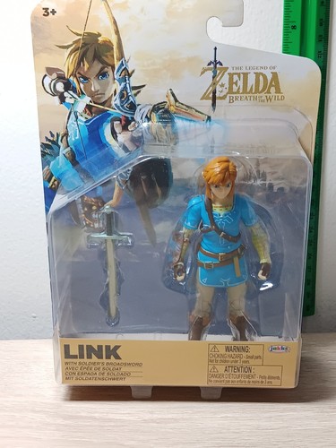 *FREE SHIP* 4" LINK + Soldier's Broadsword The Legend of Zelda Jakks ...